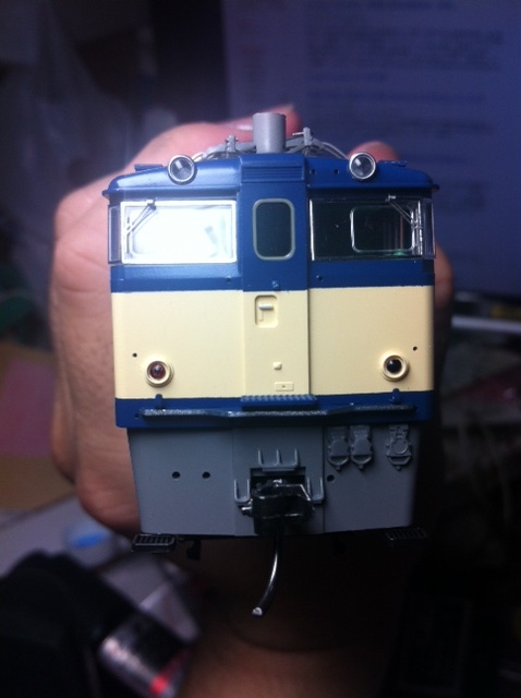 【番外編】TOMIX EF63 1/80: 貸しレイアウト建設中