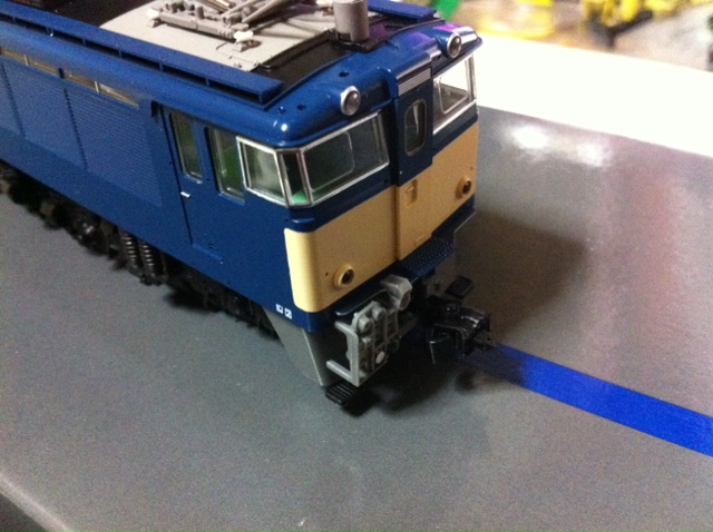 【番外編】TOMIX EF63 1/80: 貸しレイアウト建設中